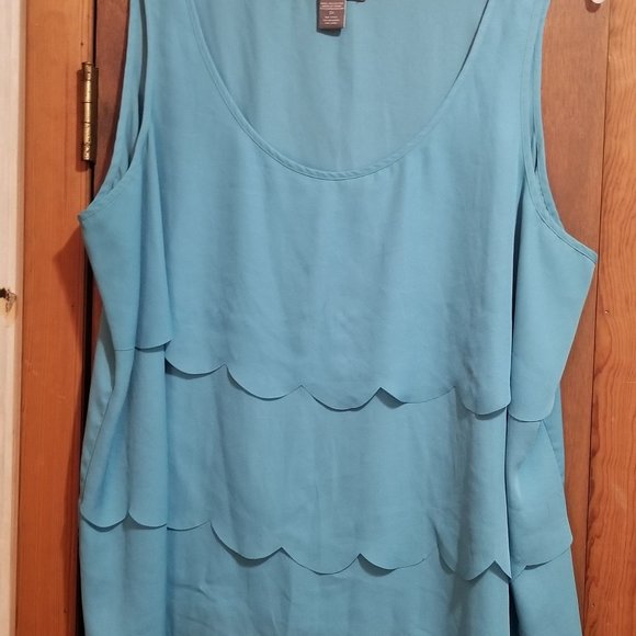 Kate & Mallory | Tops | Kate And Mallory Scallop Edge Tank Top | Poshmark